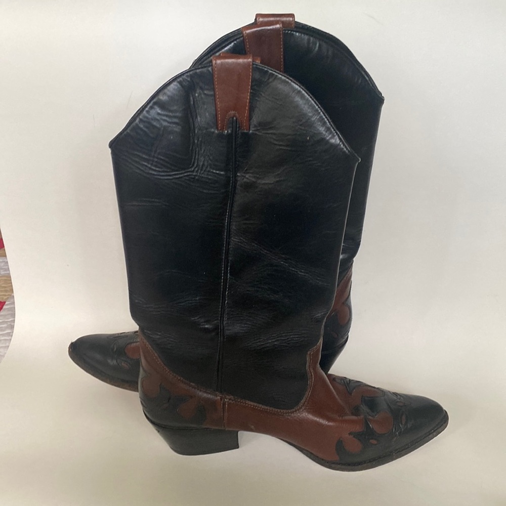 Neil Stephen Collection Cowboy Boots. Black And Brown… - Gem